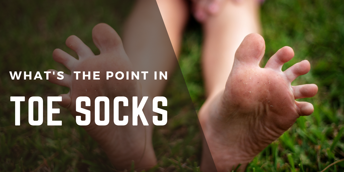 What's the point of toe socks? | Creepers Socks
