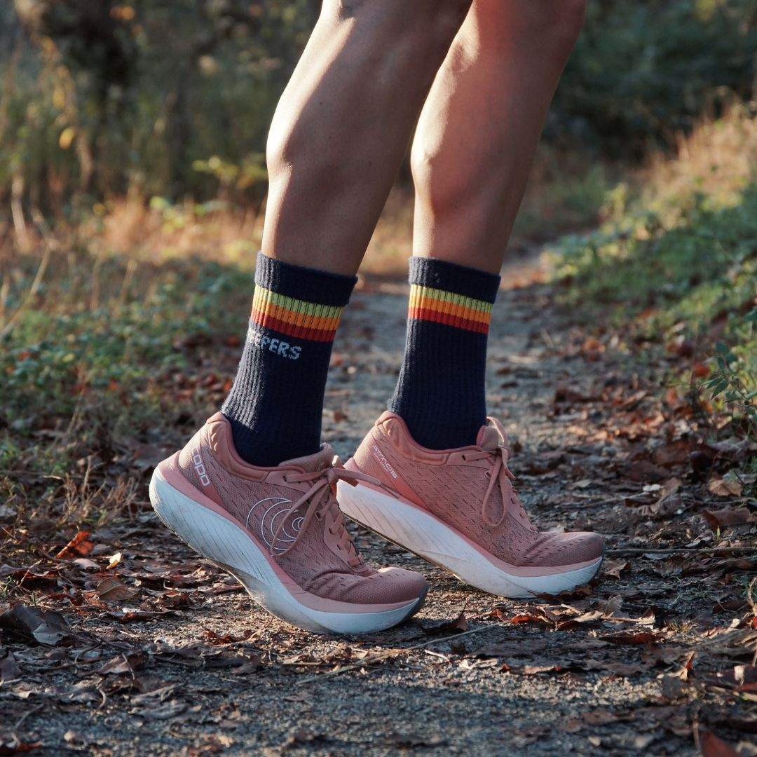 Midnight Glory, Merino Wool Toe socks | Limited Edition #6 | Creepers Socks