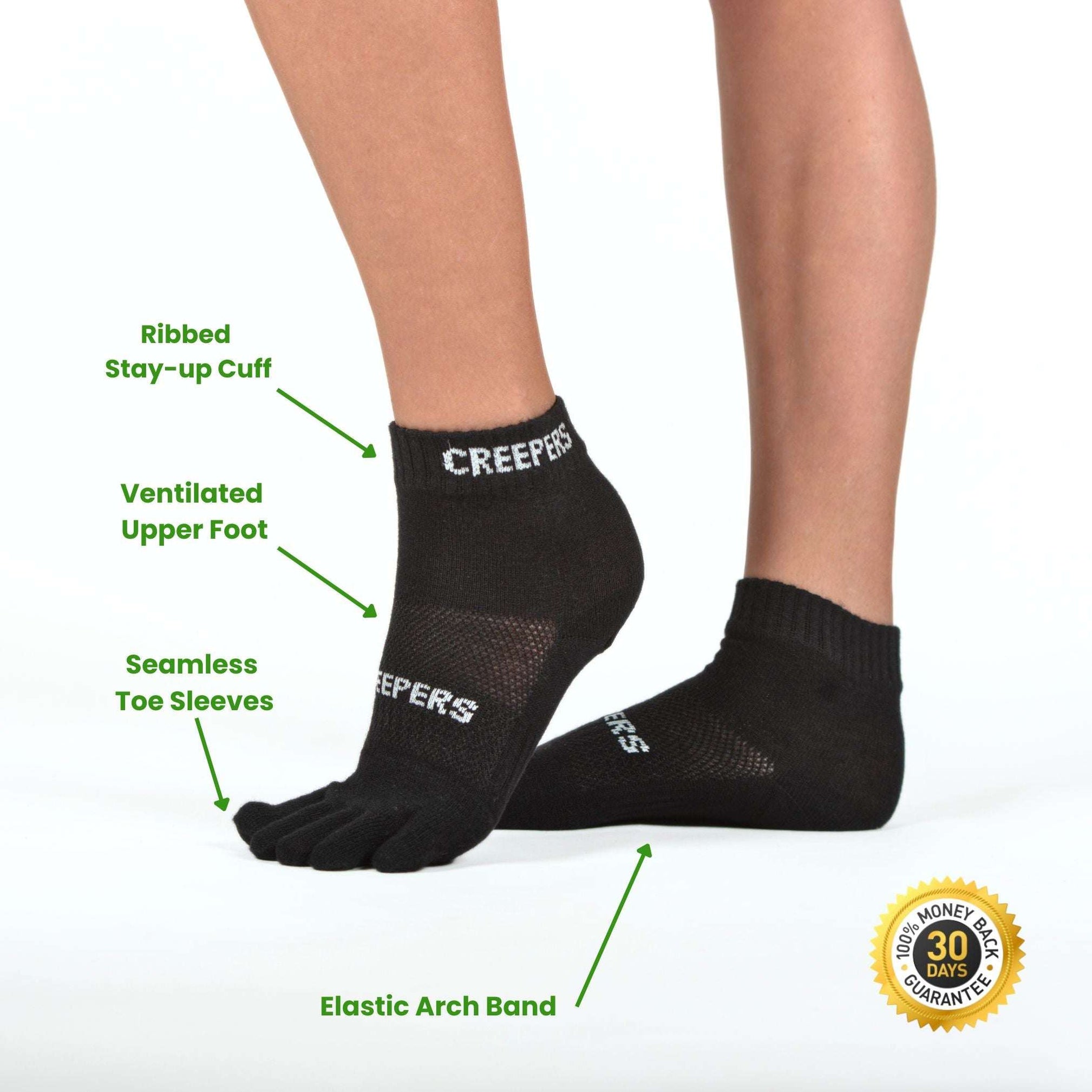 Creepers | Performance Merino Toe Socks